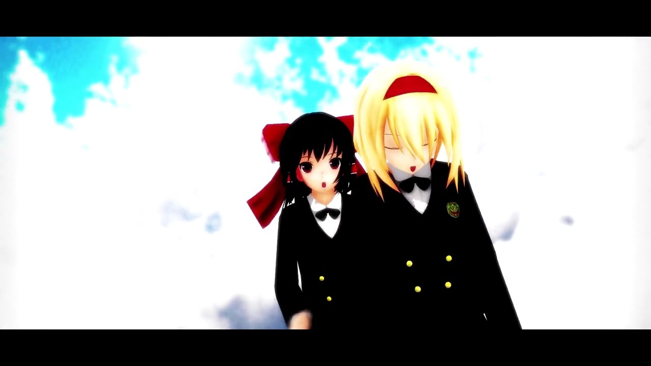 【Touhou MMD】Twinkle Days【Reimu, Alice】 - YouTube
