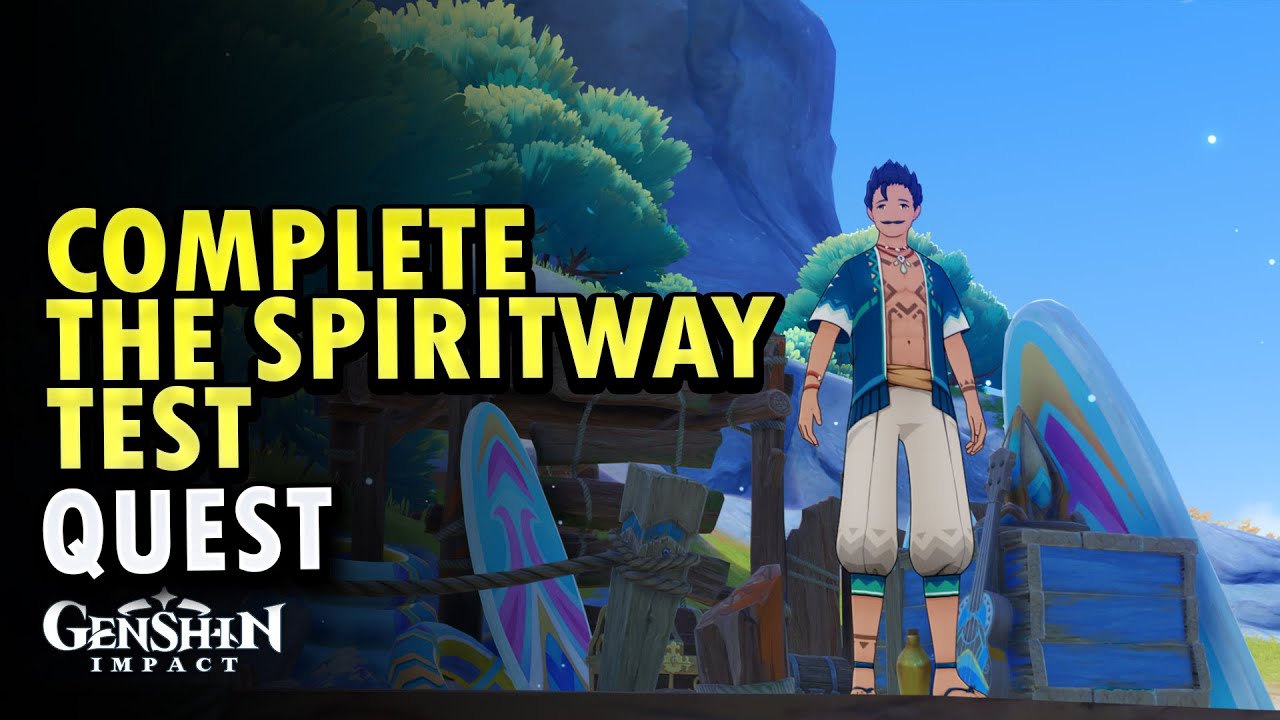 Complete the Spiritway test Genshin Impact - YouTube