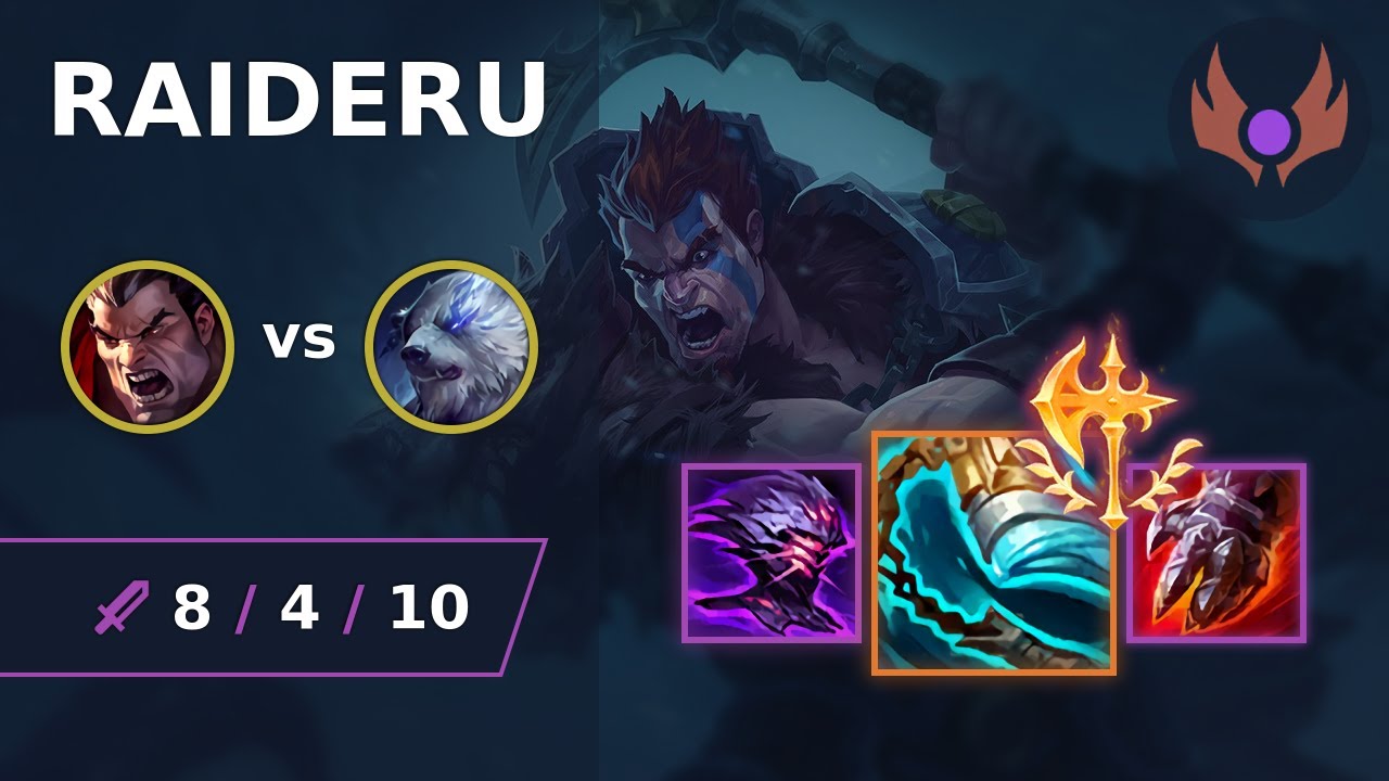 [ Raideru ] Darius TOP vs Volibear | EUNE MASTER | LOL Season 2024 ...
