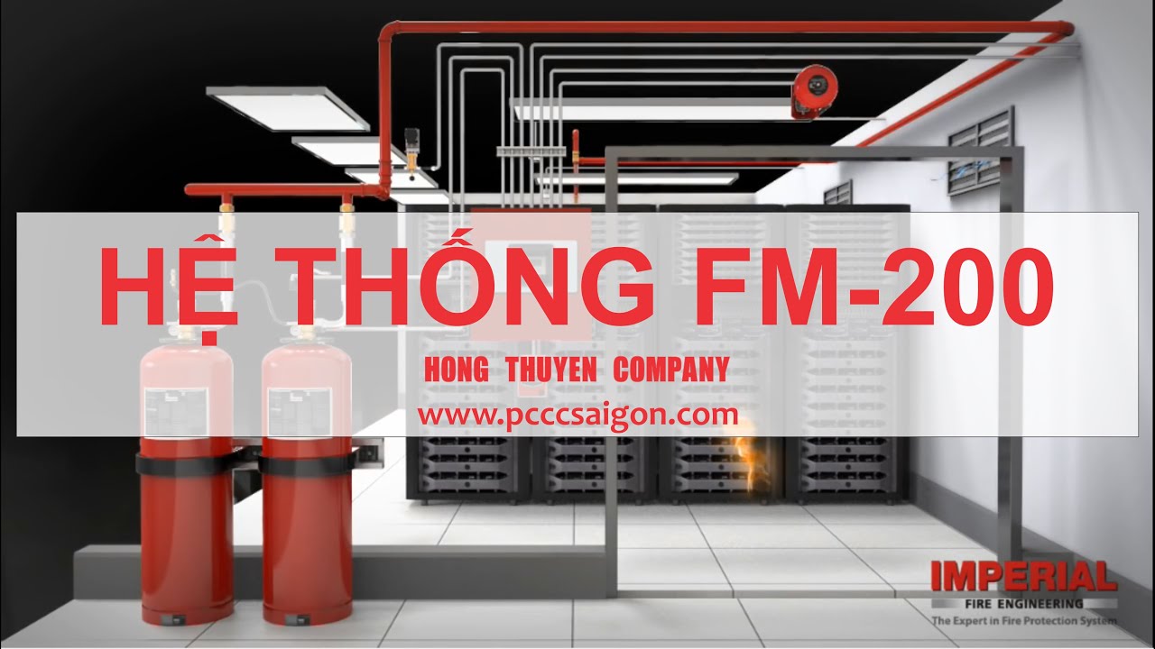 Hệ Thống Chữa Cháy Khí FM-200 - YouTube