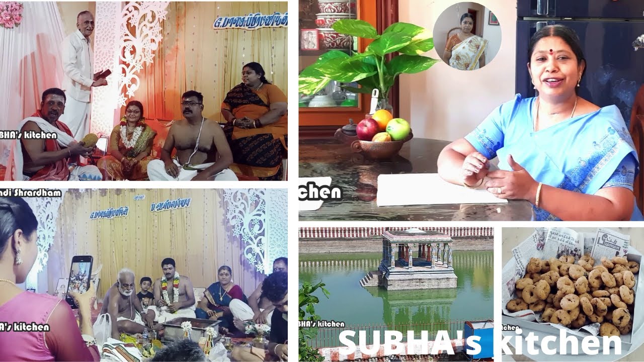 Pre-Wedding Rituals |Viratham| Naandi Shrardham | MINI VLOG | @ SUBHA’s ...