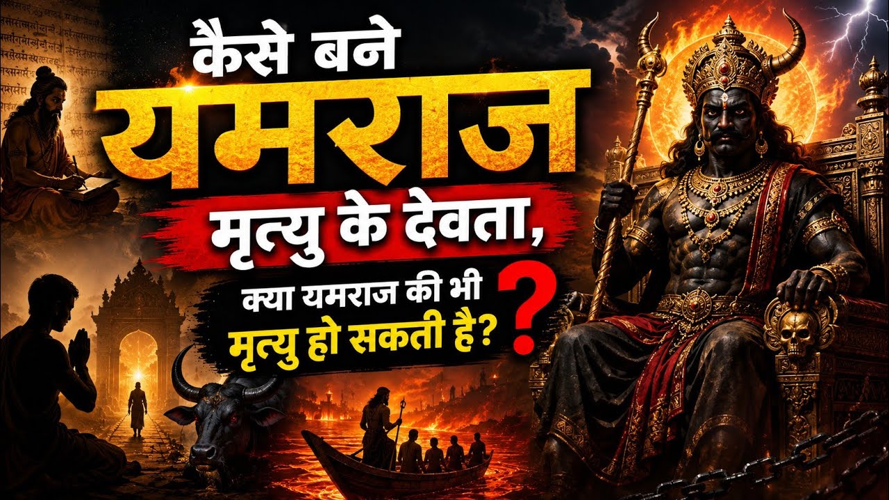 कैसे बने यमराज मृत्यु के देवता | The Untold Story of Yamraj - YouTube