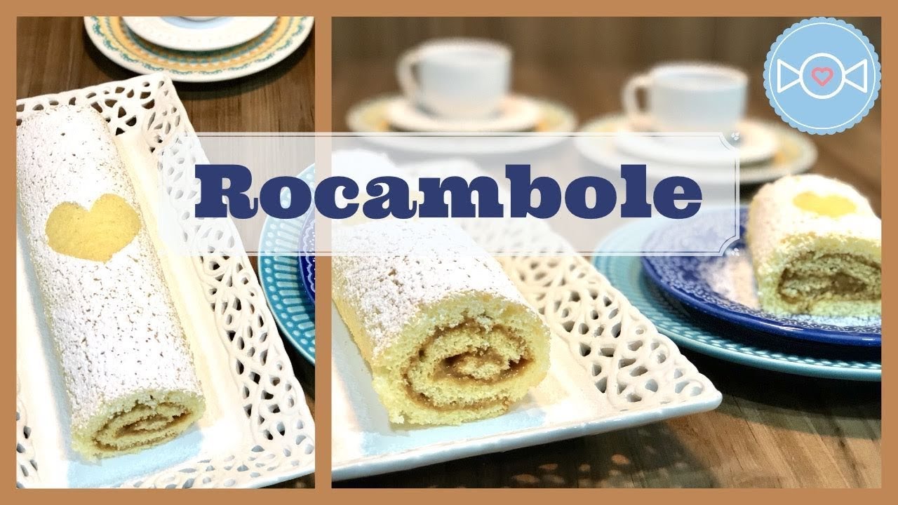 Receita de rocambole de doce de leite e nozes - YouTube