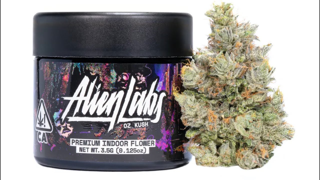 “OZ Kush” strain review, grown by (Alien Labs), purchased at WellGreens Dispensary in San Diego ...