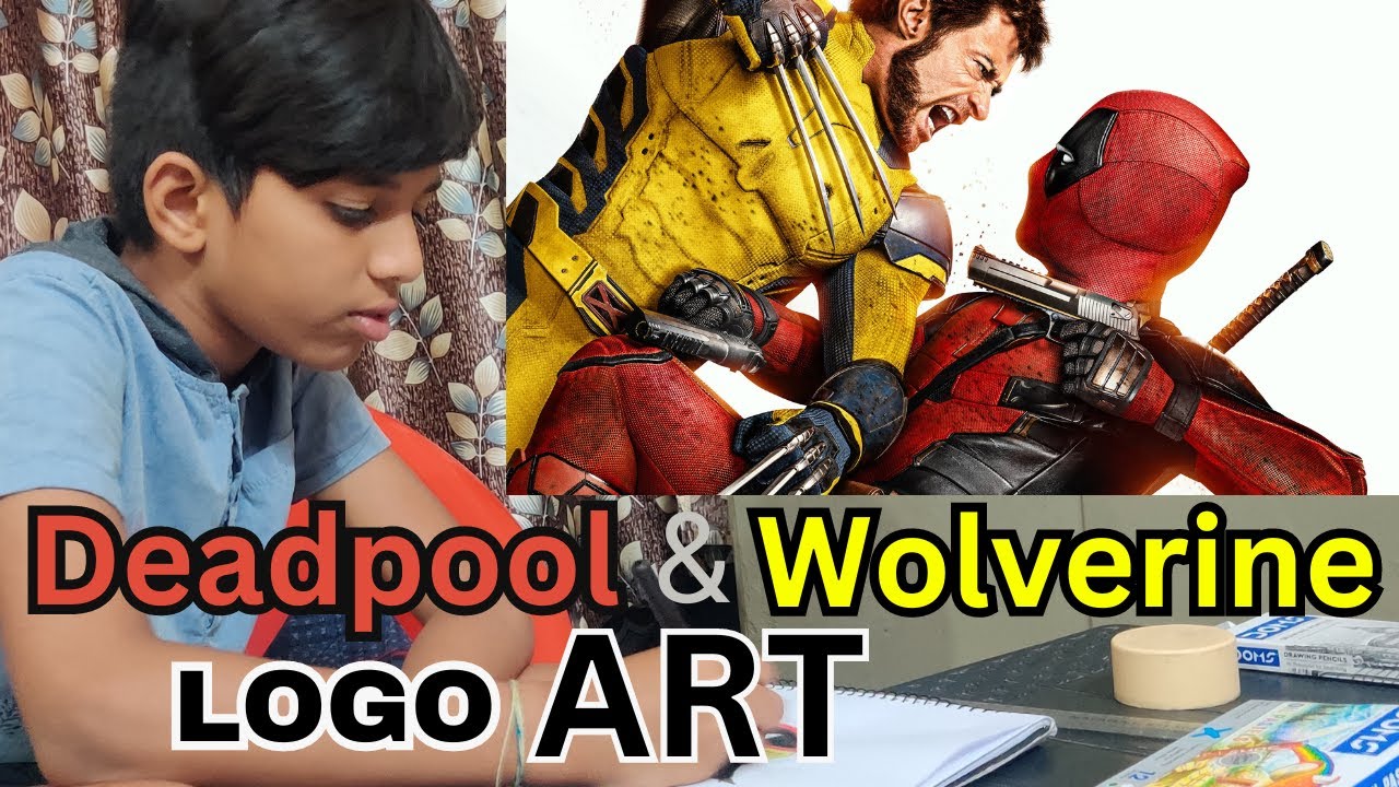 Deadpool and Wolverine drawing || Step by Step ART || Art With Sai # ...