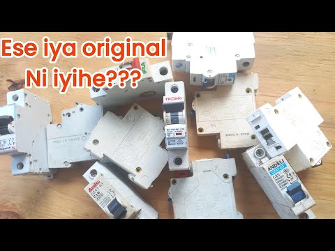 REKA DUPIME DISJONCTEUR TUMENYE IZA ORIGINAL IZARIZO //CIRCUIT BREAKERS TEST// KURIKIRA STEP by STEP