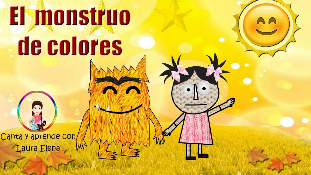 El monstruo de colores, cuento de las emociones de Anna Llenas - YouTube