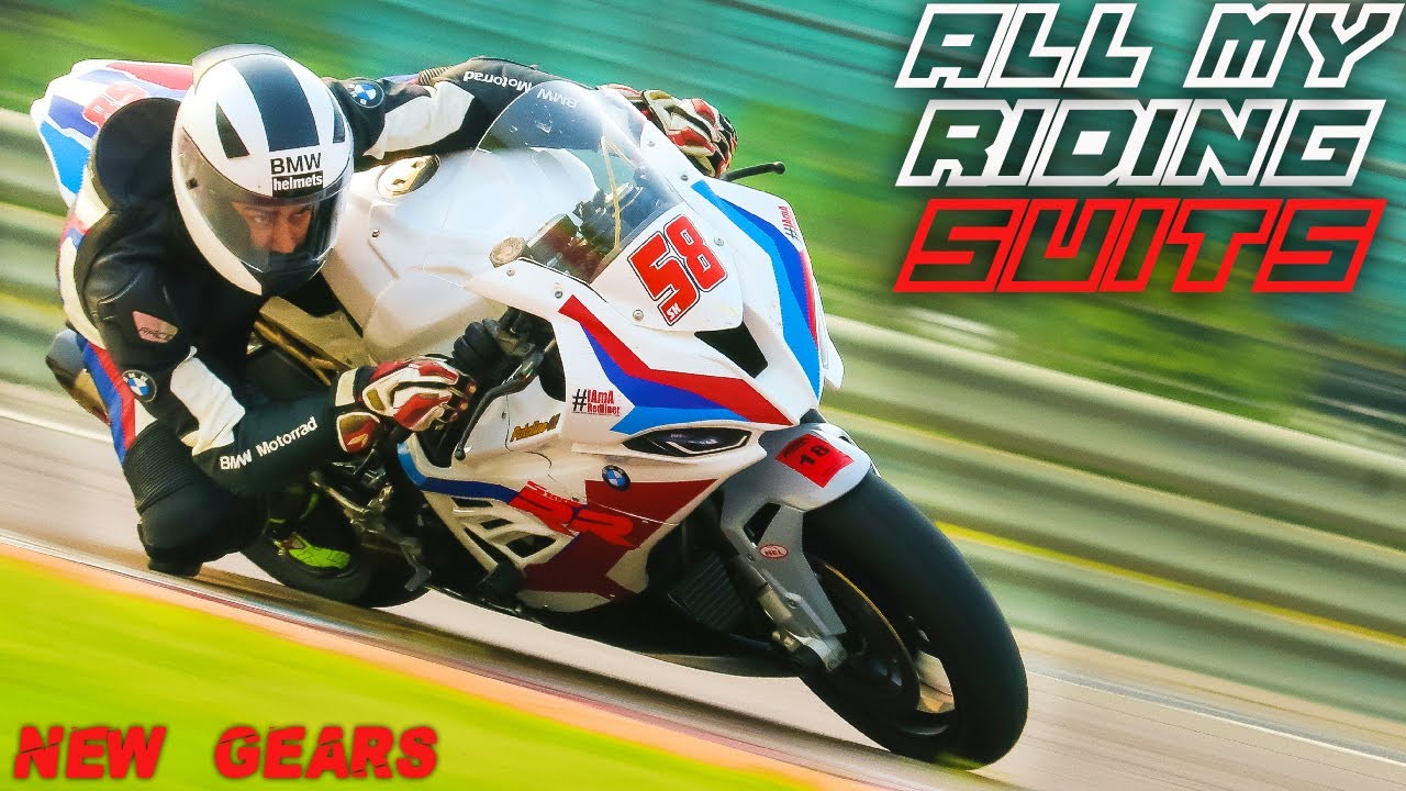 NEW BMW MOTORRAD RIDING GEARS FOR TRACK | SIMRAN KING - YouTube