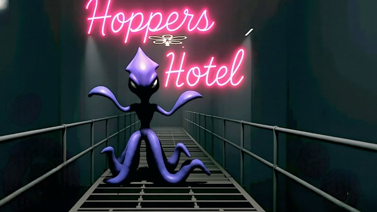 hoppers hotel - novo jogo de terror - YouTube