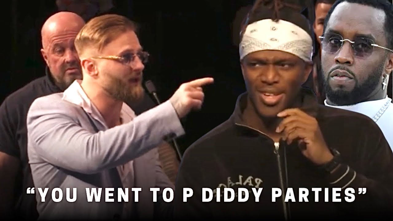 KSI ACCUSED OF ATTENDING P DIDDY PARTIES BY UNKNOWN MAN IN SUIT | TILL ...
