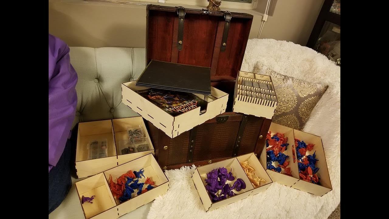 Widower's Wood Kickstarter Chest Insert - YouTube