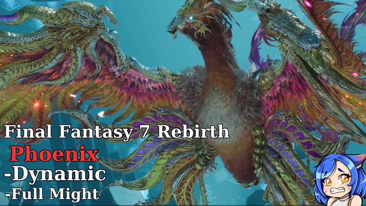 Final Fantasy 7 Rebirth Phoenix Summon Boss Fight Dynamic Difficulty ...