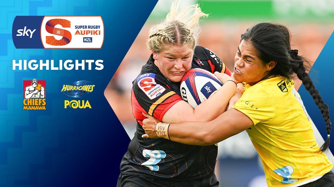 HIGHLIGHTS | Chiefs Manawa vs Hurricanes Poua | Super Rugby Aupiki ...