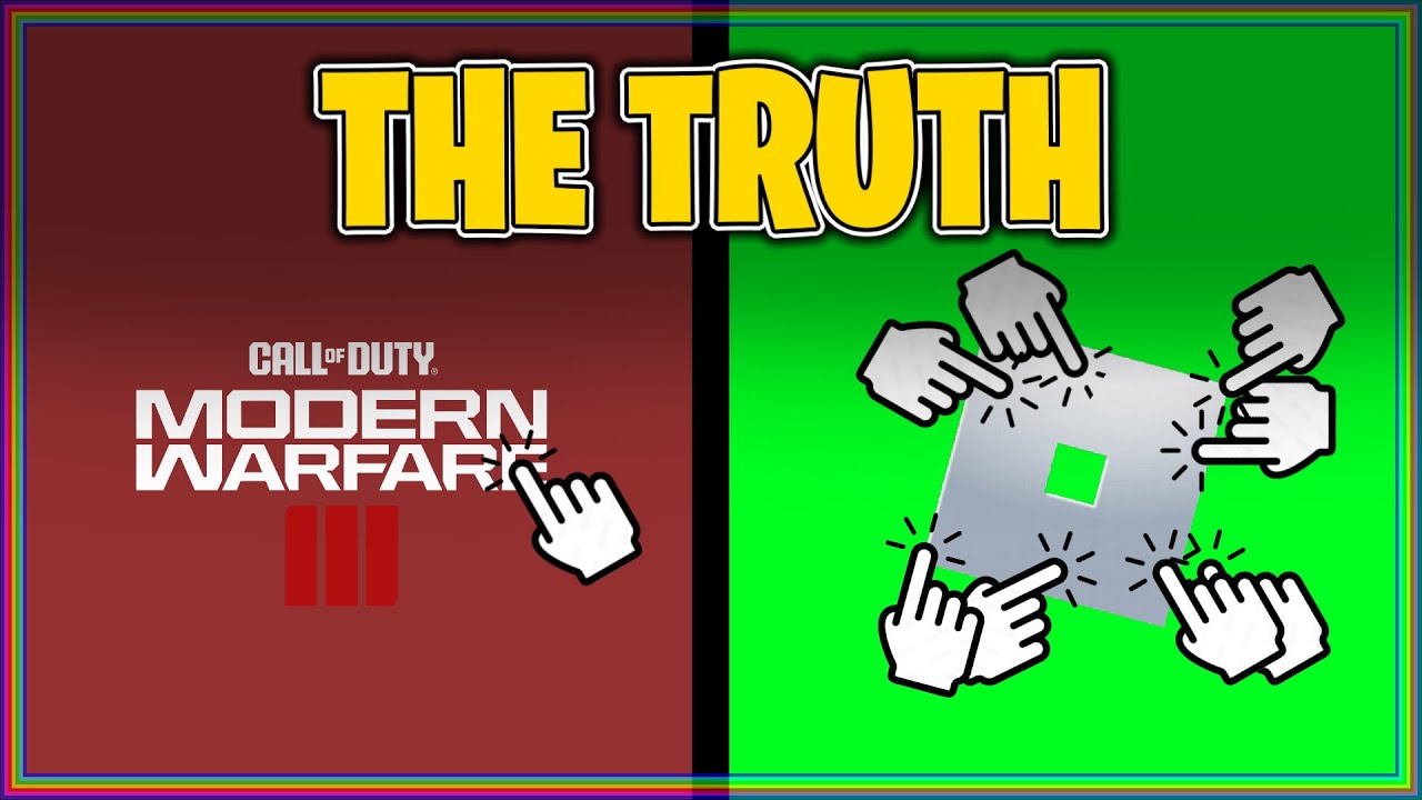 MODERN WARFARE 3 dropped so I played ROBLOX instead - YouTube