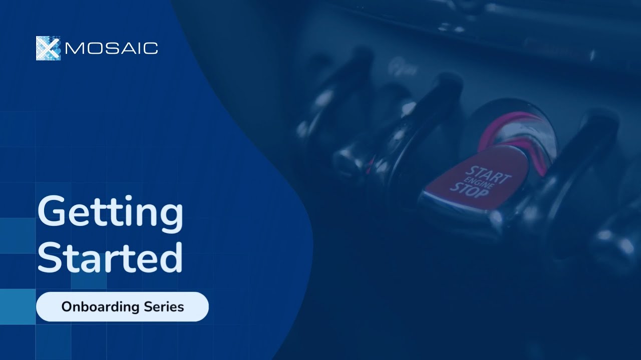 Getting Started with Mosaic - YouTube