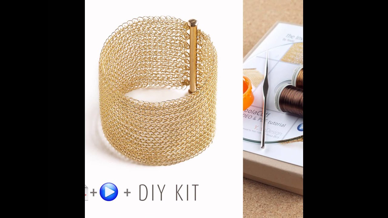 Yoola wire crochet kit collection - YouTube