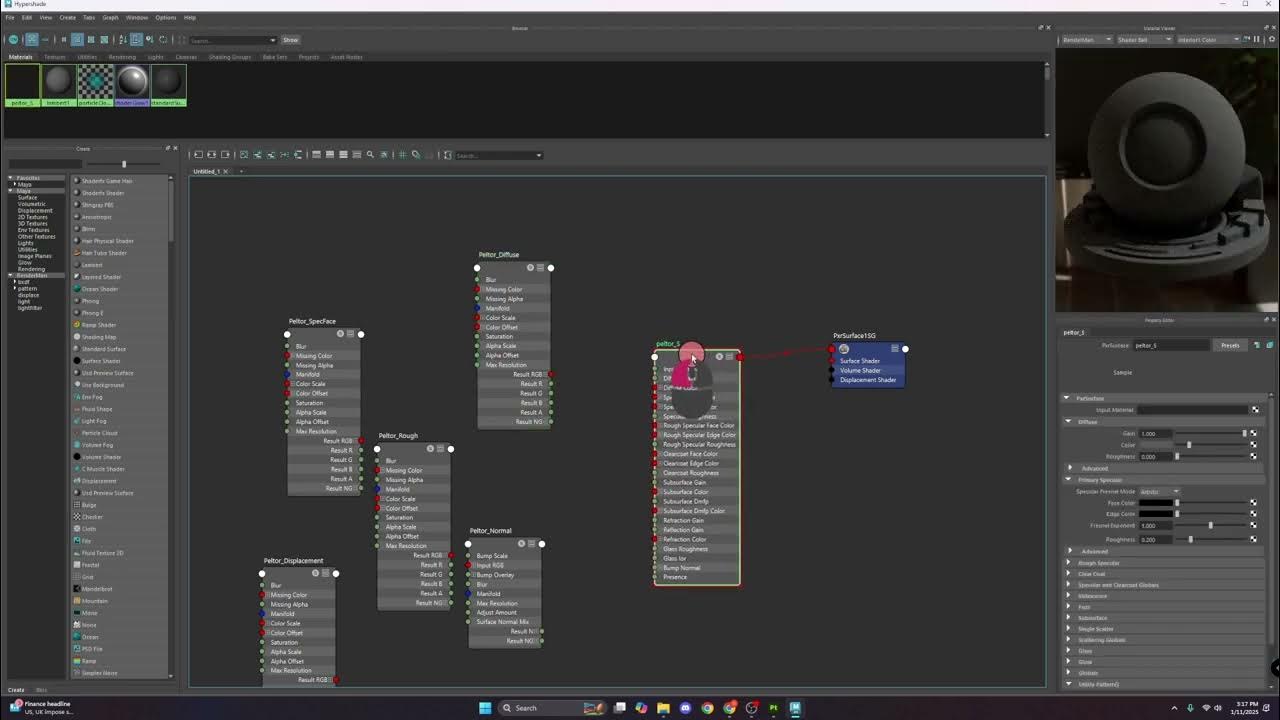 Substance Painter: Exporting Textures for Maya & Renderman - YouTube