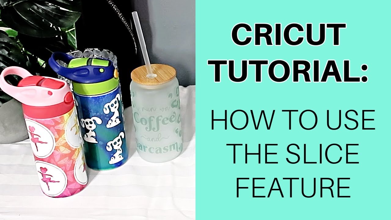 CRICUT TUTORIAL How To Slice Cut In Cricut Design Space My First CRICUT TUTORIAL How To Slice Cut In Cricut Design Space My First