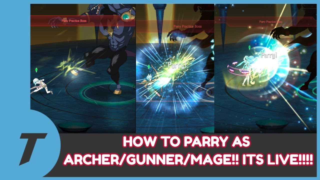 How To Parry With Archers/Gunners/Mages In SAO MD!?! [SAO Memory Defrag ...