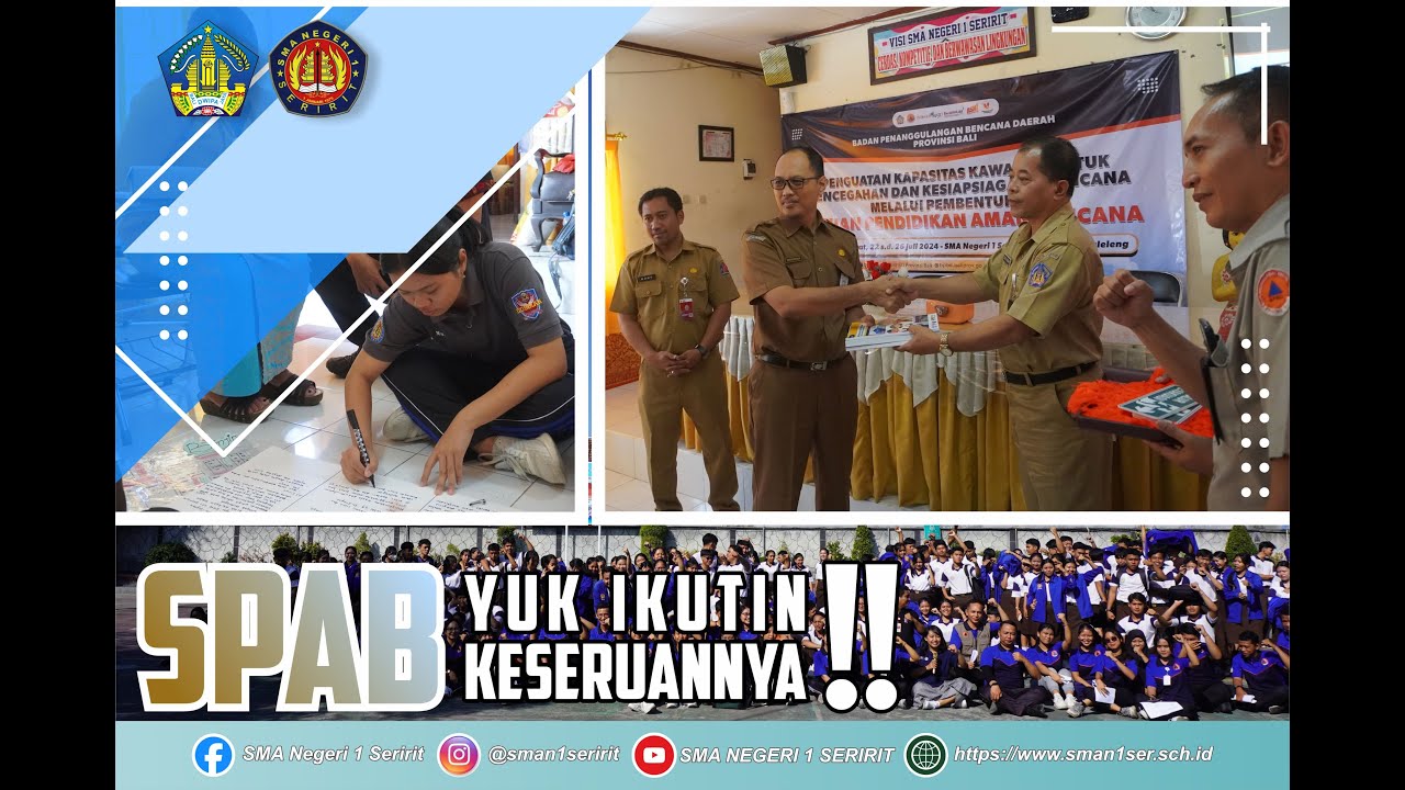 Kegiatan Satuan Pendidikan Aman Bencana (SPAB), 22 s.d 26 Juli 2024 ...