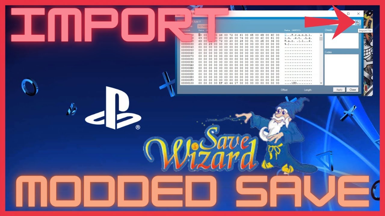 SAVE WIZARD COMMENT IMPORTER UNE SAUVEGARDE MODDER - YouTube