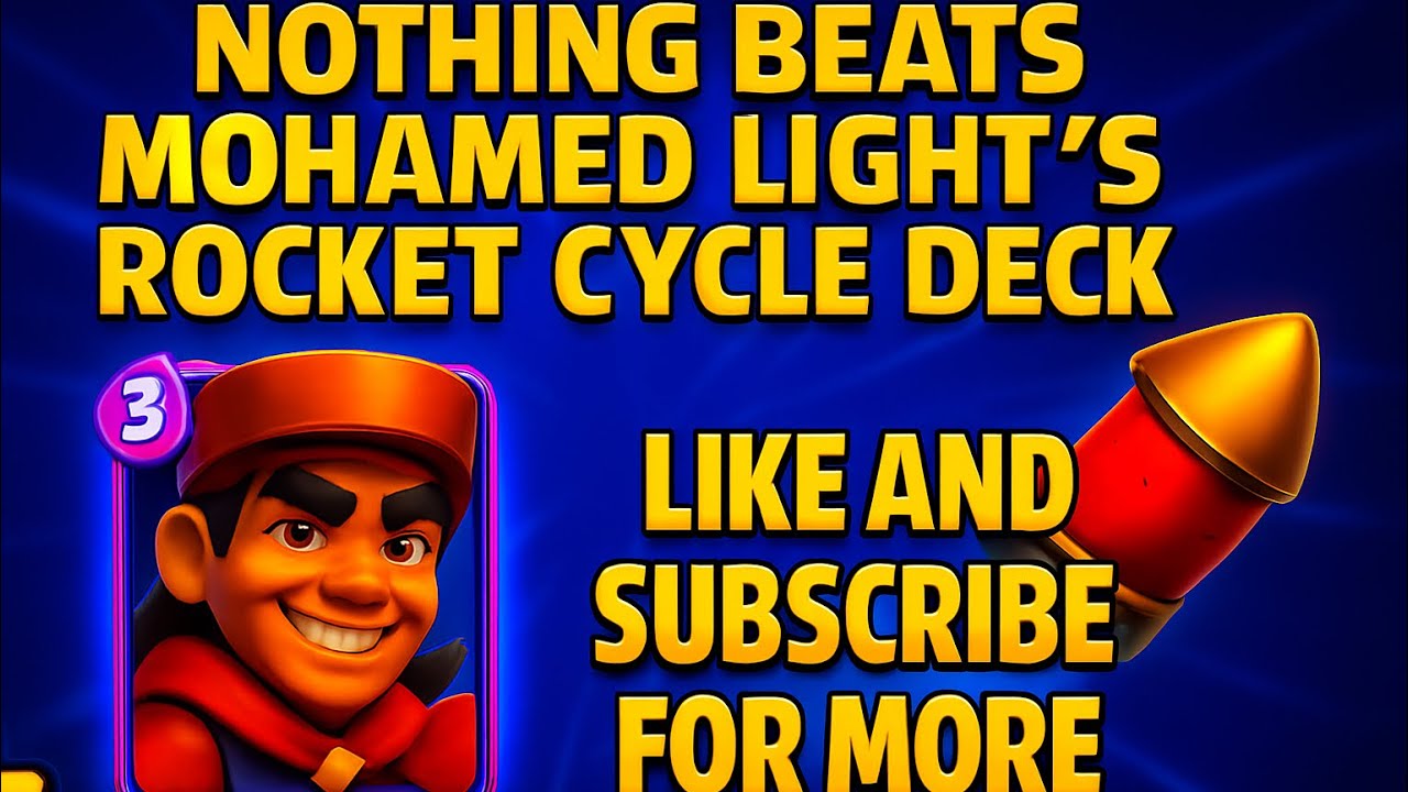 Nothing Beats Mohamed Light's Rocket cycle deck ! - YouTube