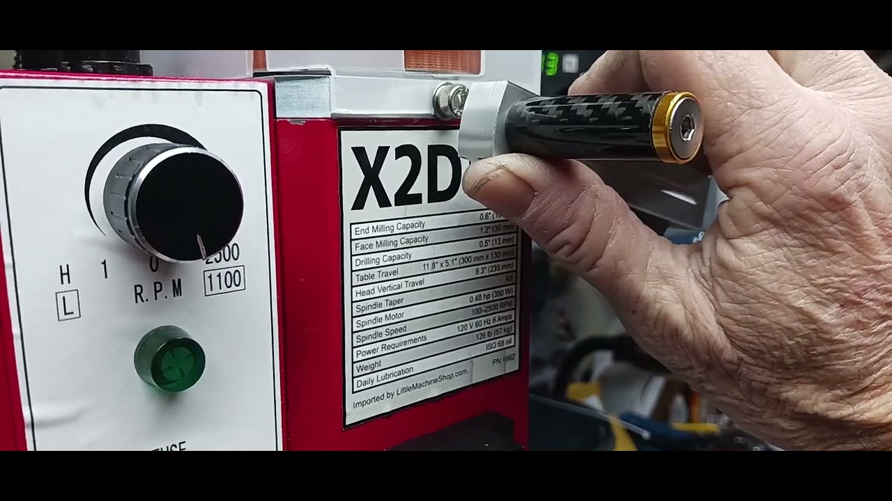 How I installed my DRO on a mini mill and other tid bits of info - YouTube