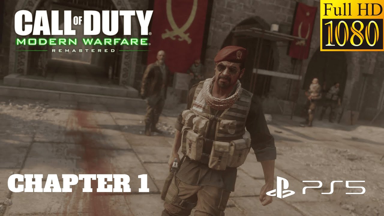 TASK FORCE 141 | CALL OF DUTY 4 MODERN WARFARE REMASTERED | CHAPTER 1 ...