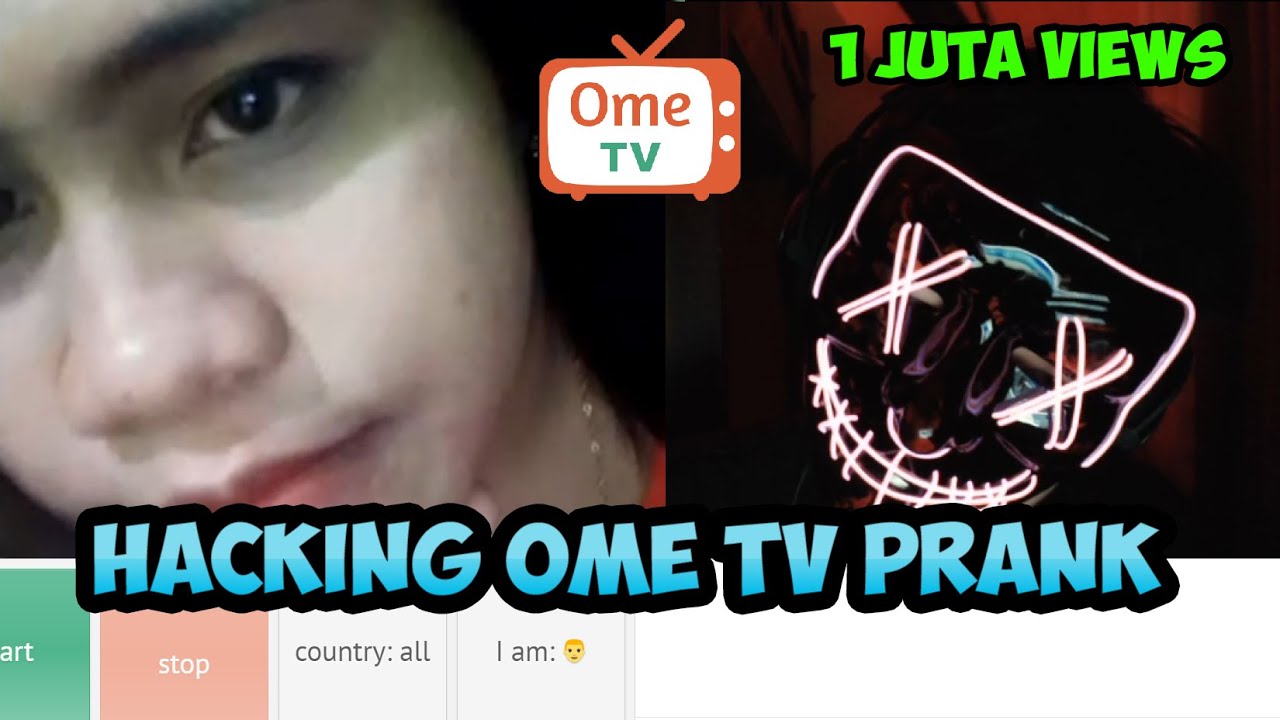 (HACK KAMERA ORANG) DI OME TV, SEMUANYA PADA BINGUNG, HACKER PRANK PART ...