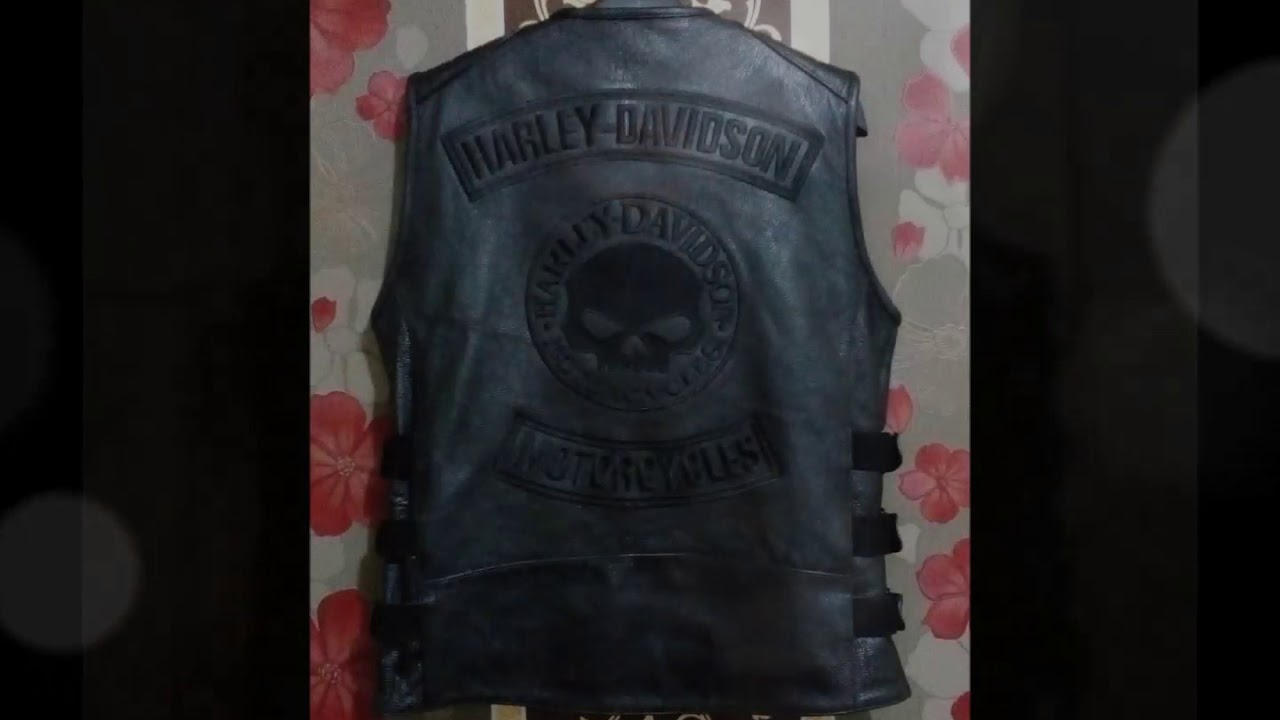 Jaket Rompi Vest Kulit Sapi Super Asli - YouTube