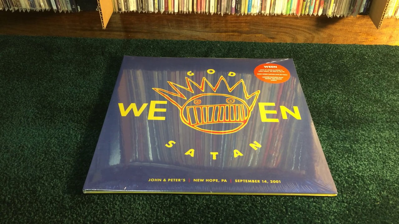 Unboxing Ween God Ween Satan Live LP Record - YouTube