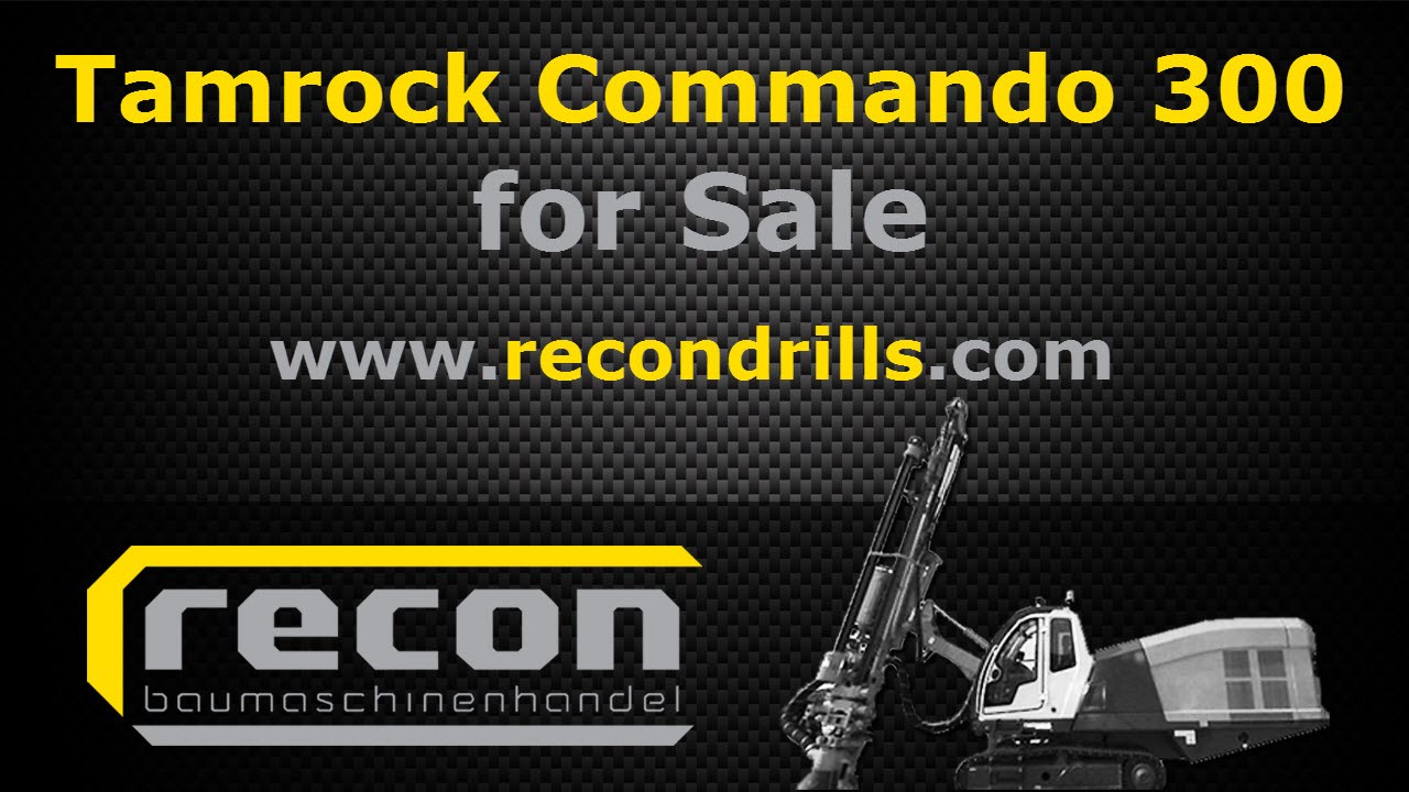 Tamrock Commando 300 for Sale - Used Tamrock Commando 300 - Used Rock ...