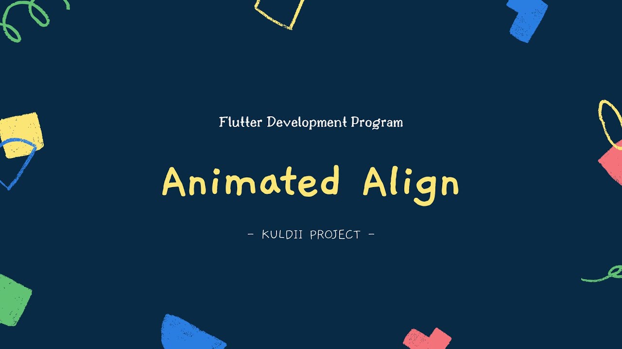 Flutter 96 Animated Align Tutorial Flutter Bahasa Indonesia Youtube