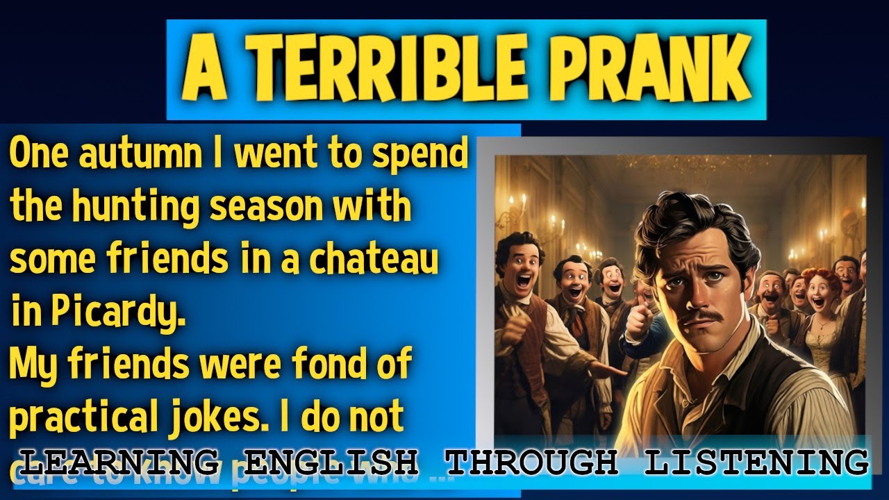 Learn English Through Stories:🌟 A TERRIBLE PRANK | Easy English Fairy ...