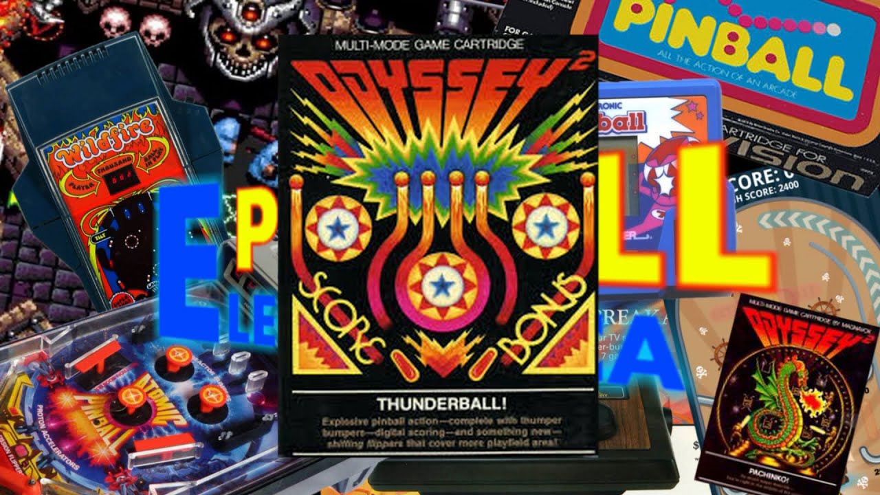 Pinball Electronica! Thunderball on the Odyssey 2 - YouTube