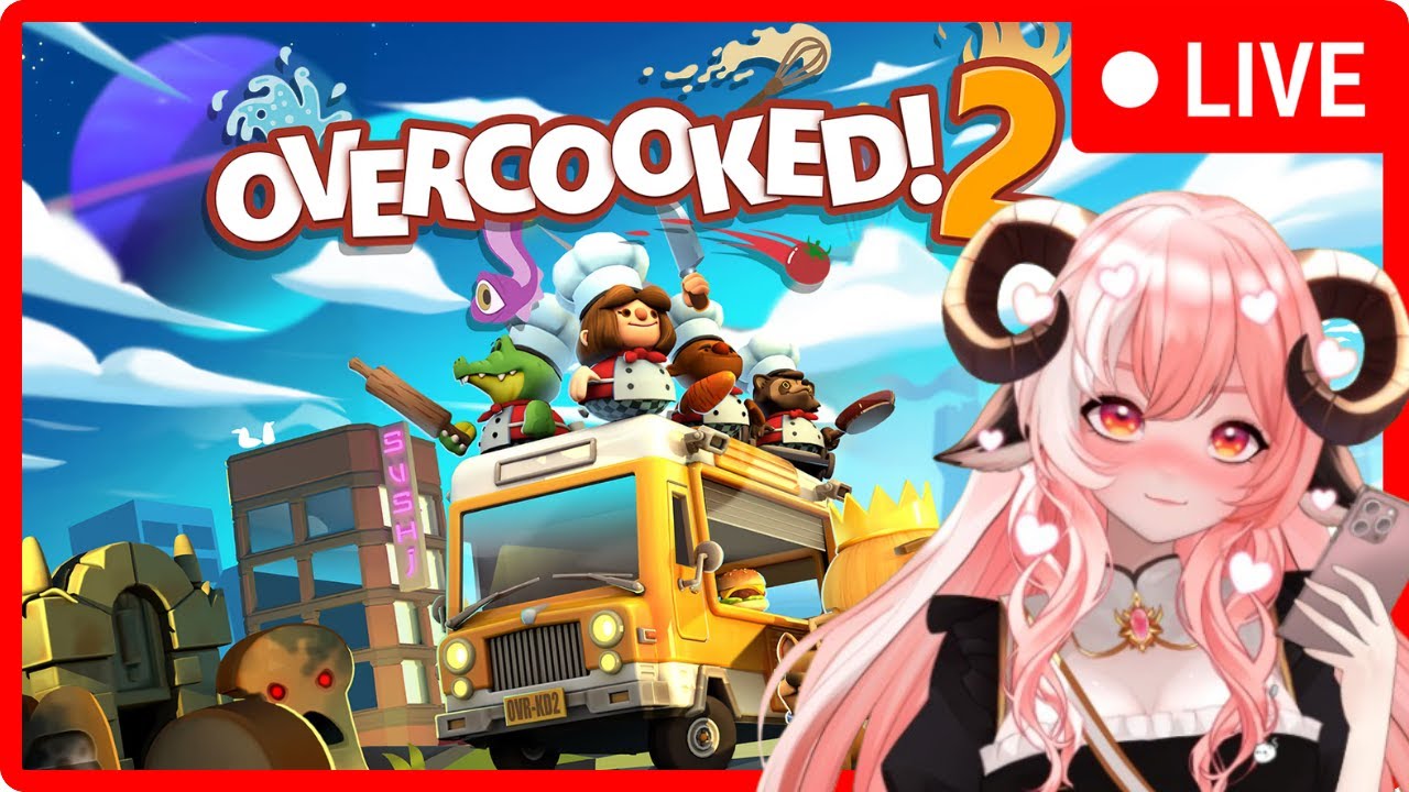 🔴DIRECTO DE OVERCOOKED 2 || SIENDO CHEF POR 1 DÍA (SE NOS QUEMA LA ...
