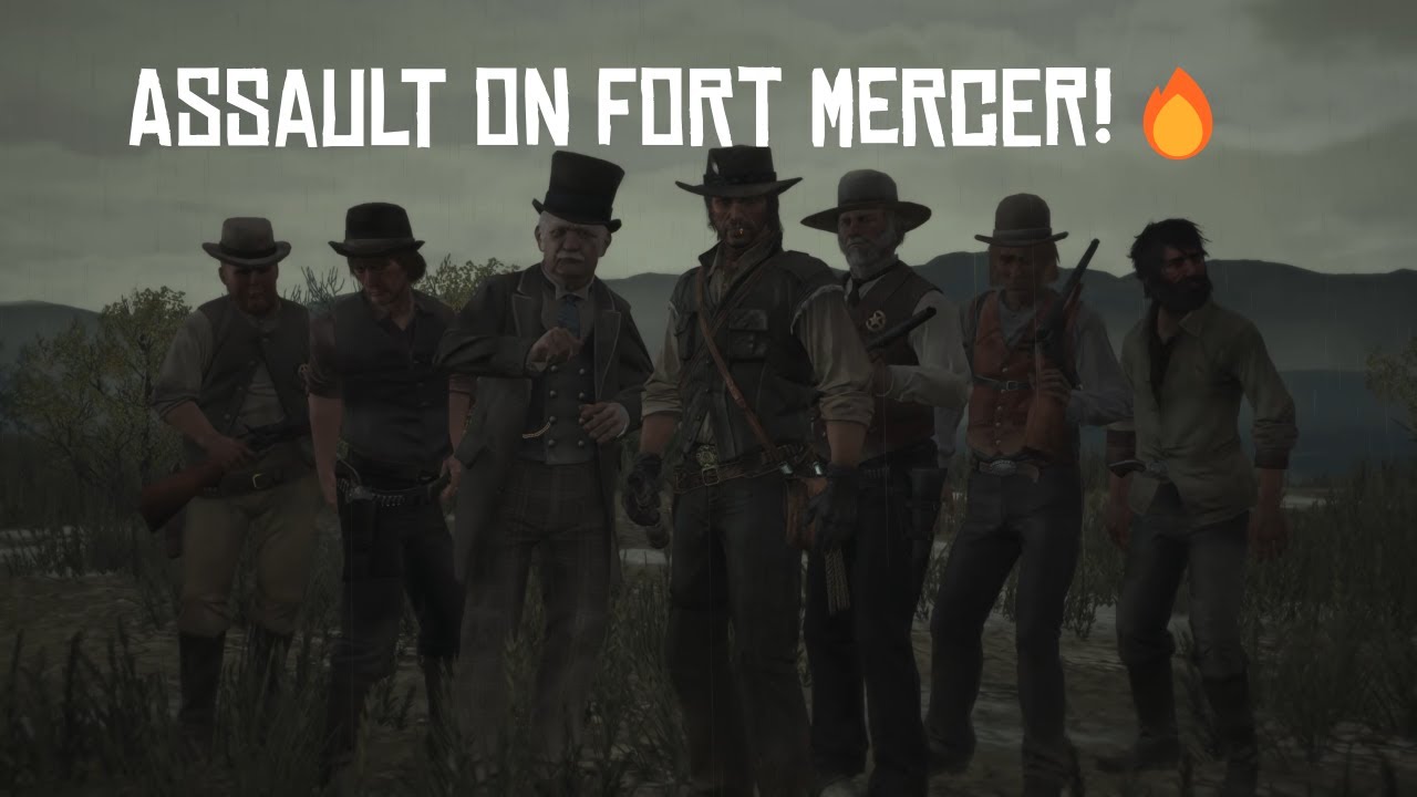 Playing Red Dead Redemption 1 (RDR1) in 2026 - Assault on Fort Mercer ...