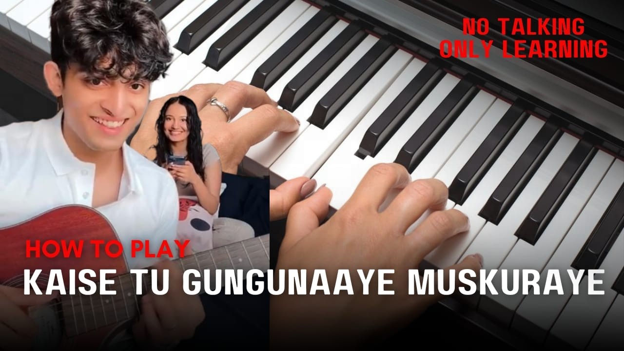 Nadaniyaan Piano Tutorial | No Talking Only Learning | Kapil Tuvair ...