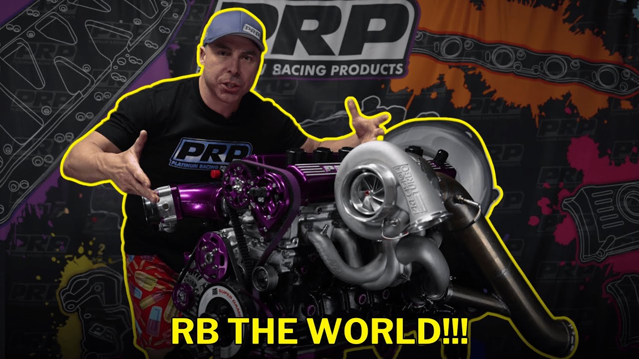 Building the world's first PRP manufactured GT-R engine - YouTube