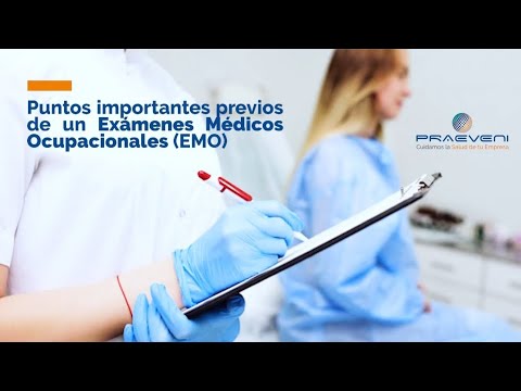 Puntos importantes previos de Exámenes Médicos Ocupacionales (EMO ...