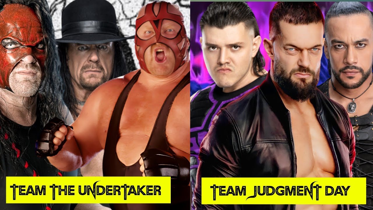 Team Undertaker vs. Team Judgment Day | WWE2K23 [4K60FPS] - YouTube