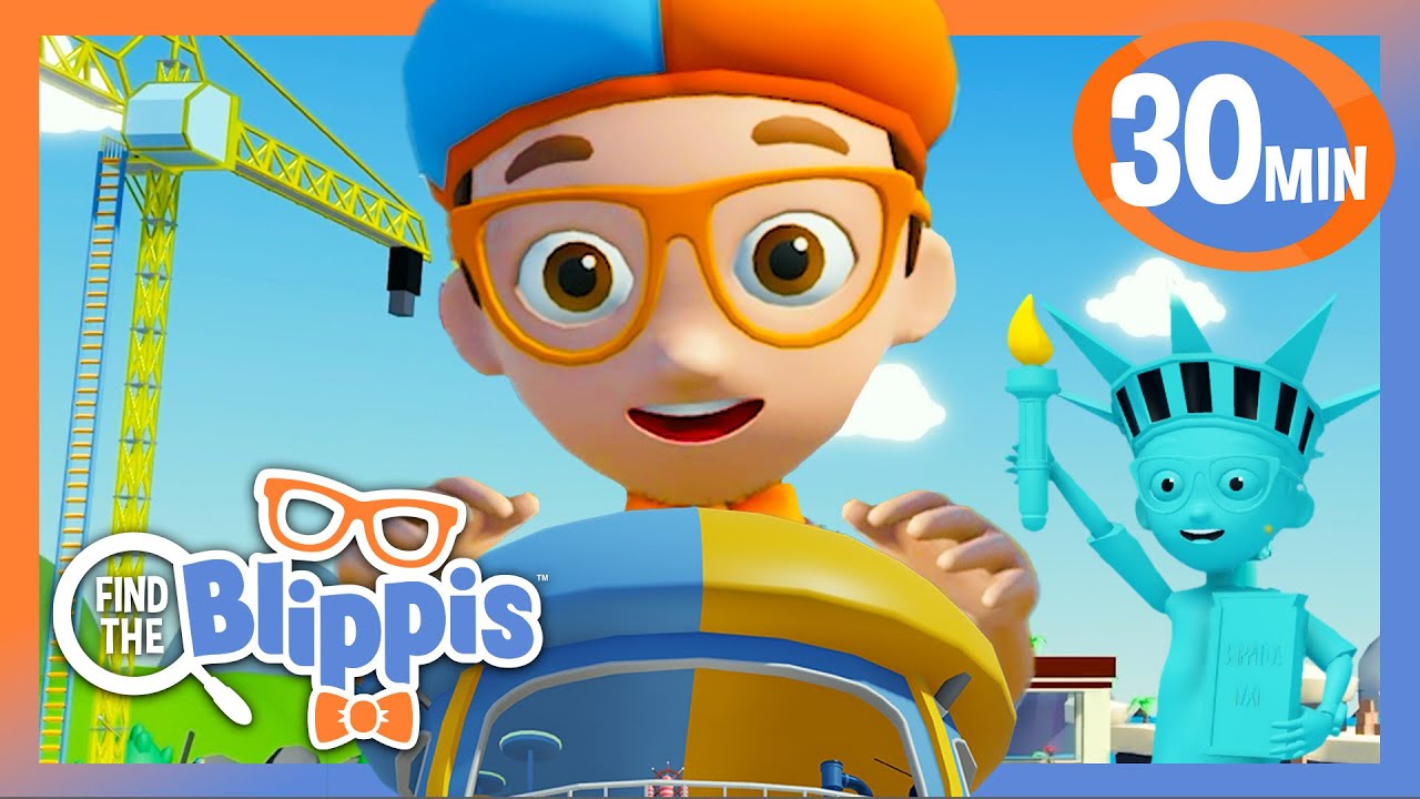 GIANT BLIPPI on the Clubhouse in 'Find the Blippis' on Roblox! | BEST ...