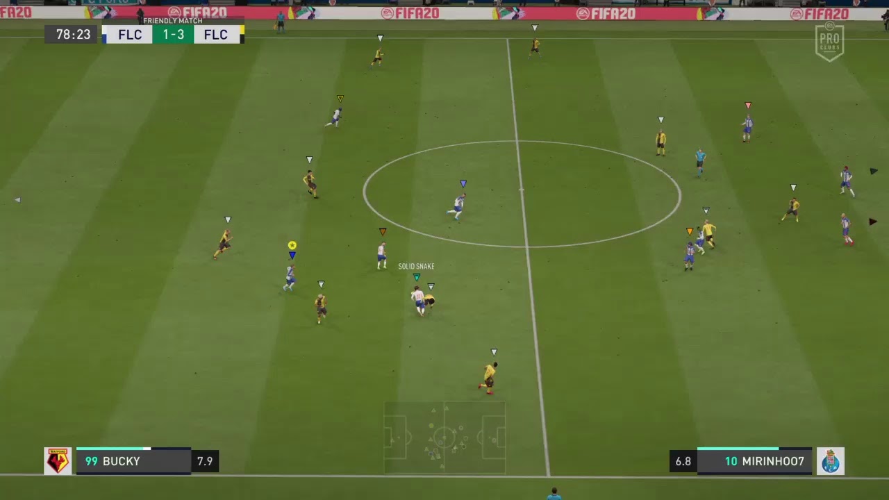 Fifa 20 Pro Clubs - FLC cup - FLC Porto vs FLC Watford - YouTube