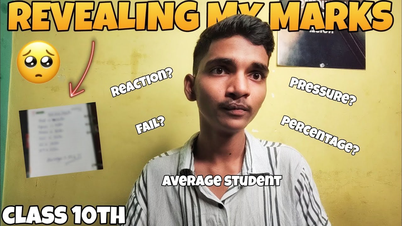 Class 10th Half Yearly Result | Revealing My Marks | Pass or Fail 🤯 ...
