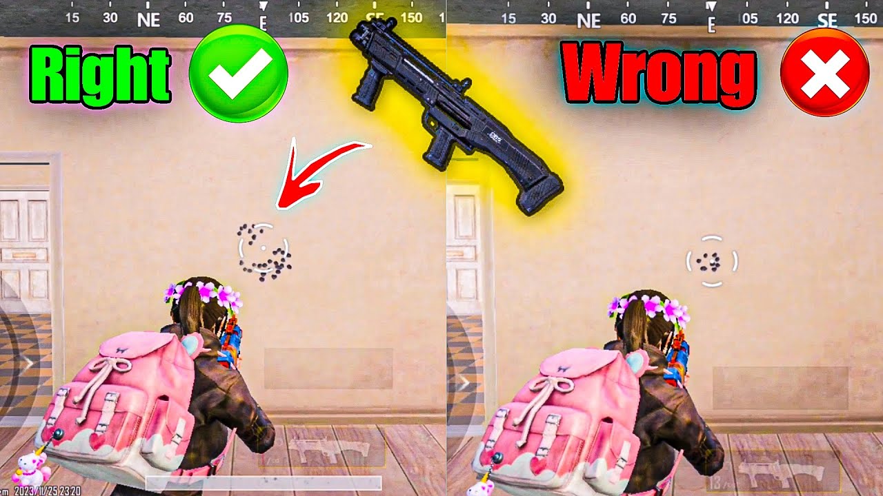 SHOTGUN / DBS TIPS AND TRICK PUBG MOBILE / BGMI - YouTube