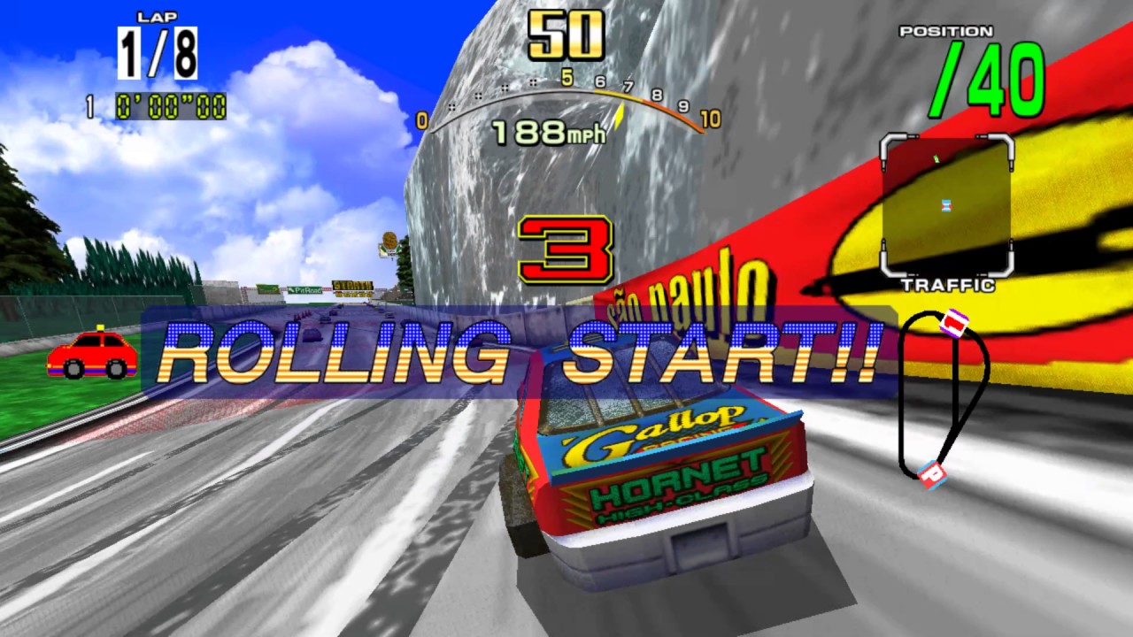 Sega Racing Classic -- RingWide - YouTube