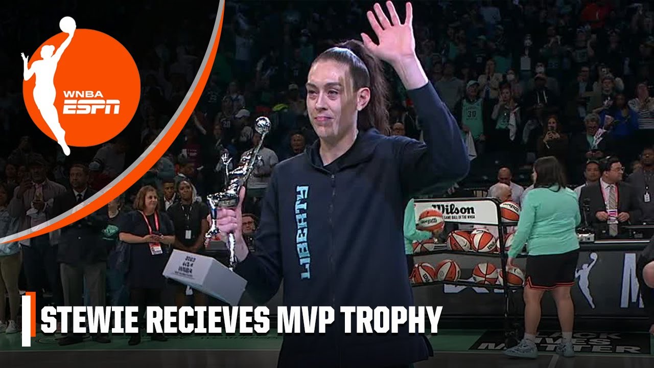 Breanna Stewart awarded WNBA MVP trophy ahead of Liberty vs. Sun Game 2 ...