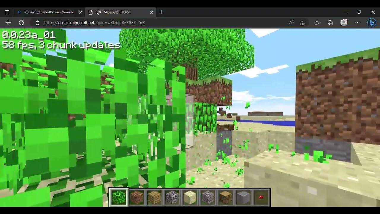 Part 2. How To Play Minecraft Without Download (@smartereveryday AND ...