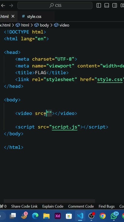 Video Tag In Html Part 1 Coding Trending Viralvideo Shortvideos Programming Youtube