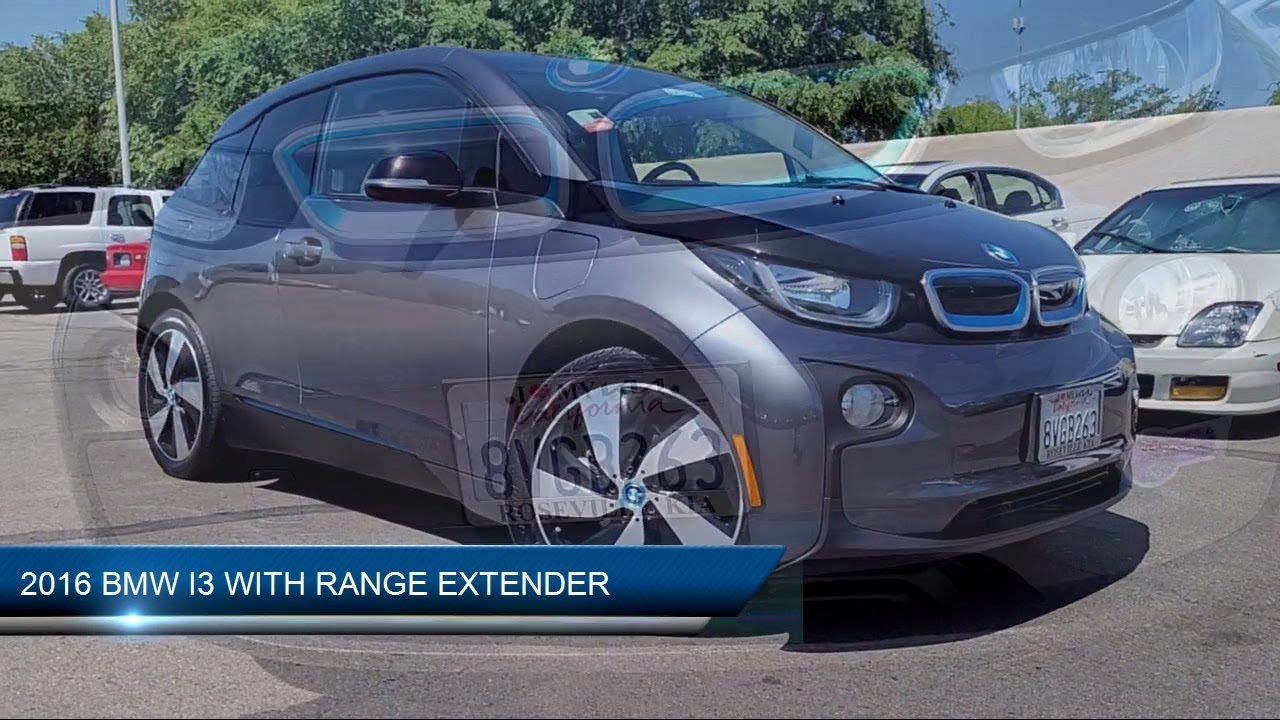 2016 BMW I3 WITH RANGE EXTENDER Roseville Sacramento Folsom Elk Grove Davis - YouTube